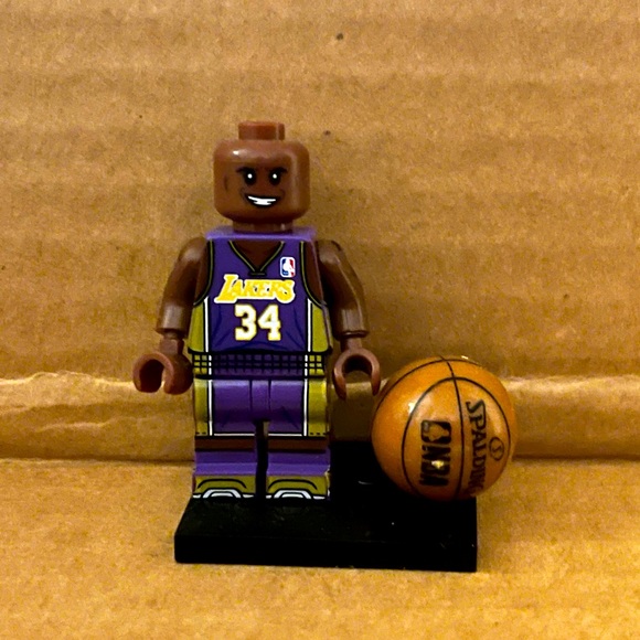 minifigures | Toys | 62 Shaquille Oneal Los Angeles Lakers Nba ...